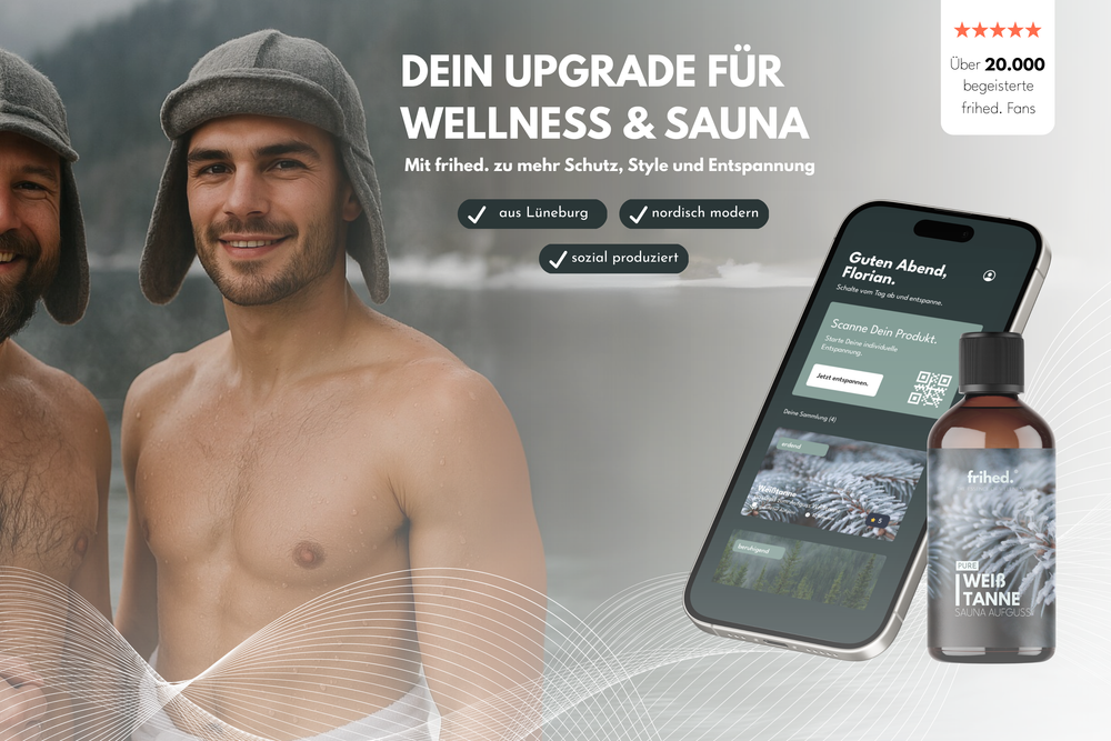 Saunahüte, Saunaaufgüsse & Zubehör aus Norddeutschland – frihed. GmbH