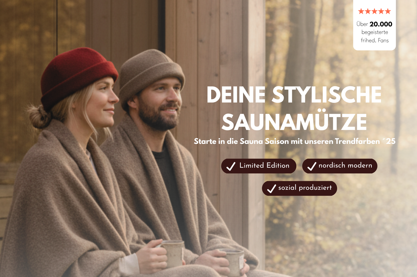 Saunahüte, Saunaaufgüsse & Zubehör aus Norddeutschland – frihed. GmbH